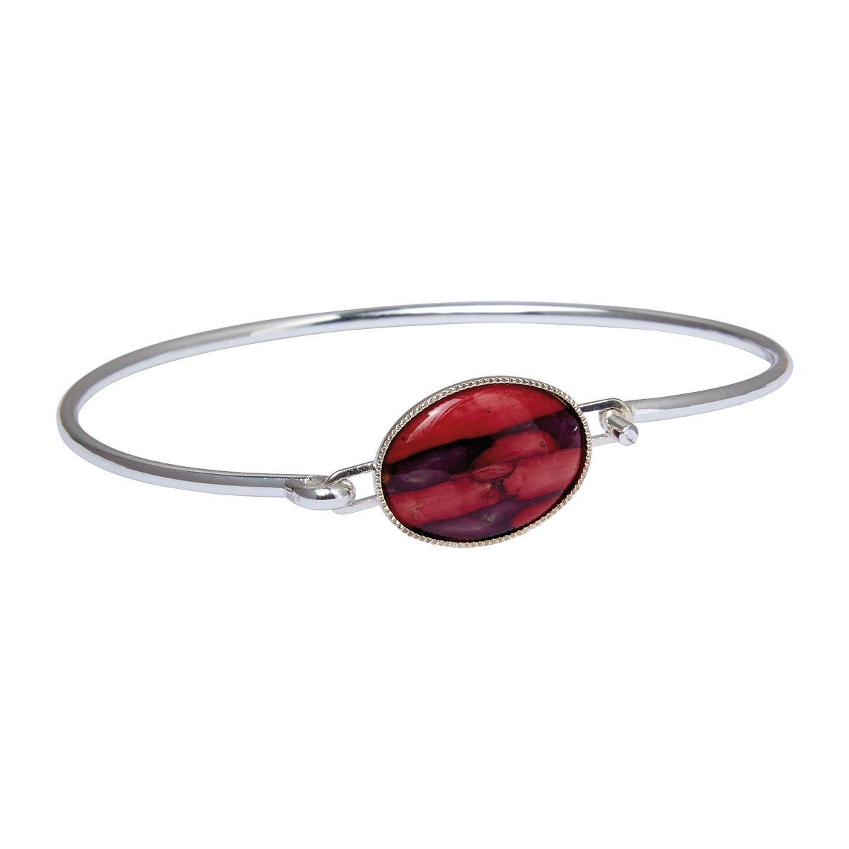 Simple Oval Bangle - Bangles & Bracelets | Heathergems